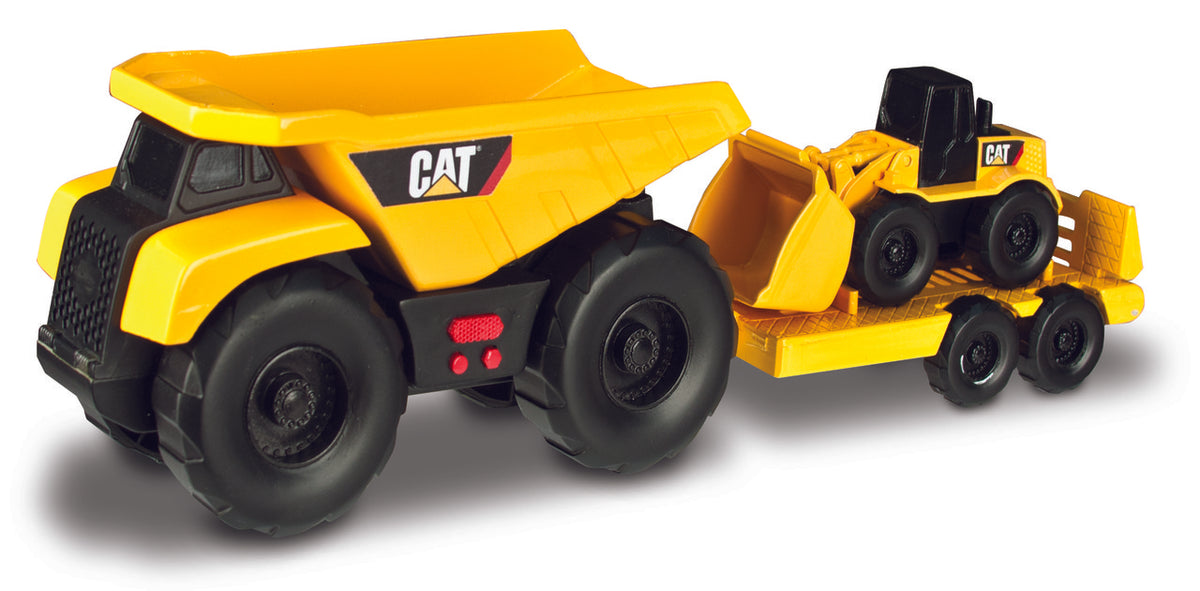 TOY STATE VOLQUETE CON REMOLQUE/PAYLOADER CAT – Boutique Tracsa